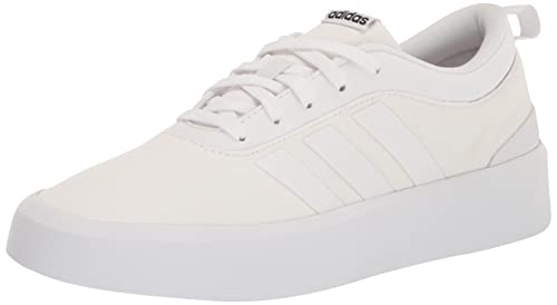 adidas Women's FUTUREVULC Skate Shoe, White/White/Black, 9