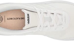 adidas Women's FUTUREVULC Skate Shoe, White/White/Black, 9