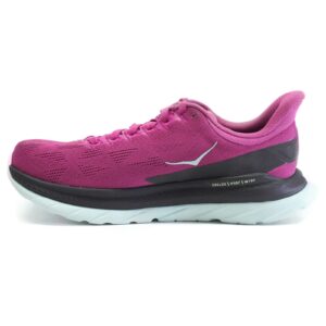 hoka one one mach 4 womens shoes size 9.5, color: black/dark shadow