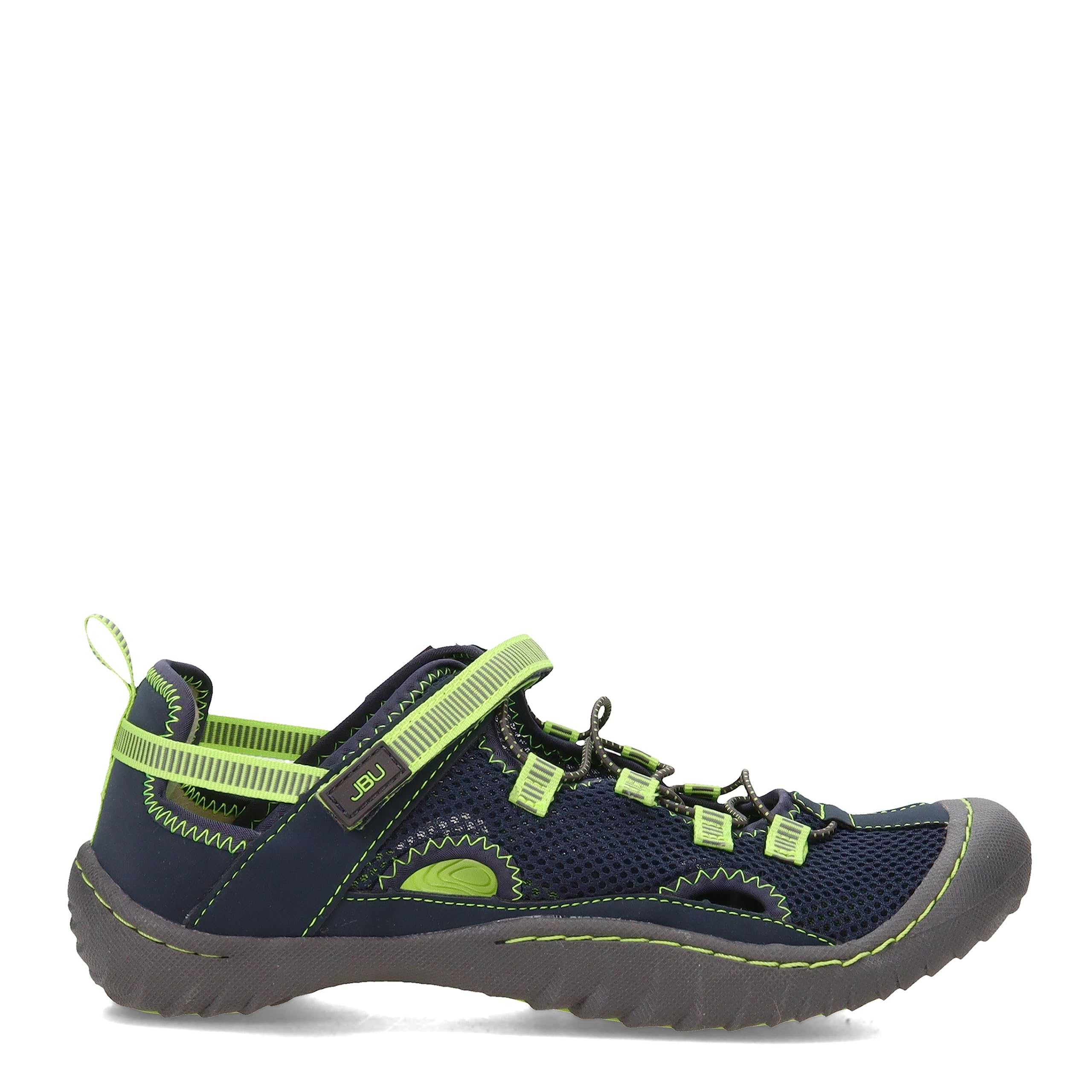 JBU by Jambu womens Tahoe Mj Water Ready Sneaker, Navy/Kiwi, 8.5 US