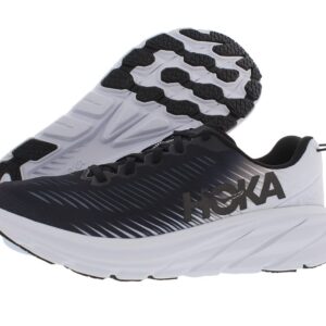 HOKA ONE ONE Rincon 3 Womens Shoes Size 9, Color: Black/White