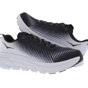 HOKA ONE ONE Rincon 3 Womens Shoes Size 9, Color: Black/White