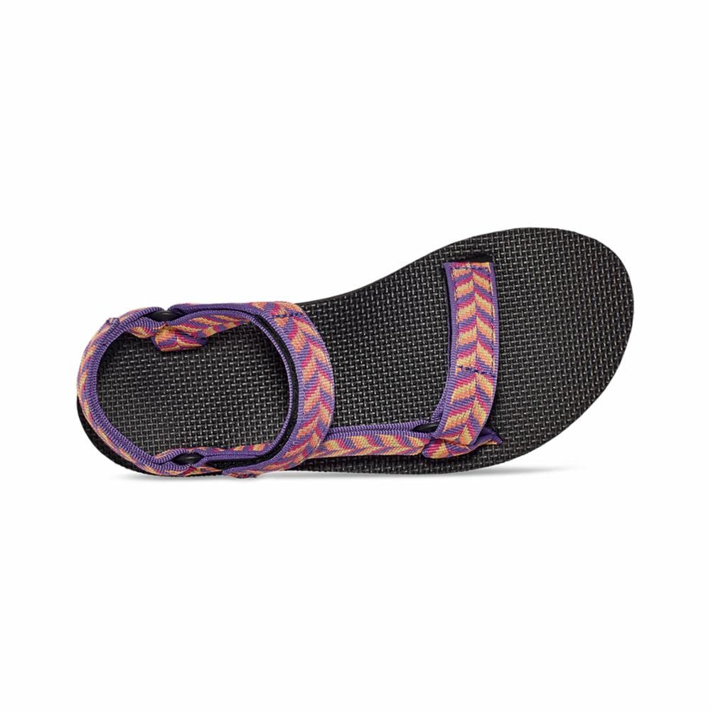 Teva Women's Midform Universal Sandal, Retro Geometric Imperial Palace, 9