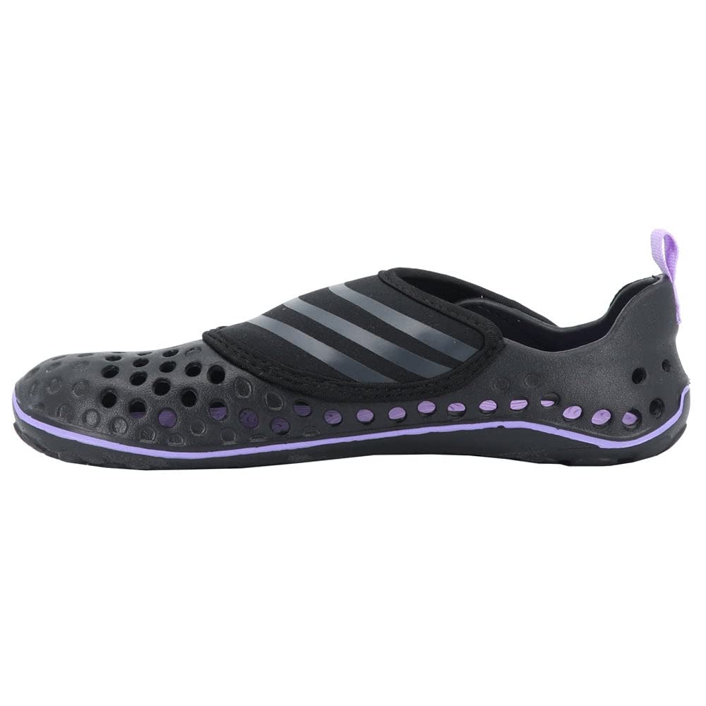 JBU by Jambu Women's Waterfall Water Ready Shoe, Black/Lavender, 6