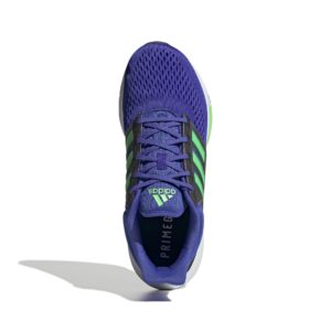 adidas EQ21 Unisex Running Shoes - Ultimate Comfort, Breathable Upper, Lightweight Cushioning for Enhanced Performance (Royal Blue/Green, US Footwear Size System, Adult, Men, Numeric, Medium, 10.5)