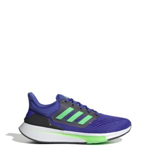 adidas EQ21 Unisex Running Shoes - Ultimate Comfort, Breathable Upper, Lightweight Cushioning for Enhanced Performance (Royal Blue/Green, US Footwear Size System, Adult, Men, Numeric, Medium, 10.5)