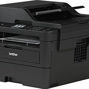 Brother MFC-L2750DWB All-in-One Wireless Monochrome Laser Printer for Office - 4-in-1 Print Copy Scan Fax - 2.7" Touchscreen LCD, Auto Duplex Printing, 36 ppm, 50-Sheet ADF, Tillsiy Printer Cable