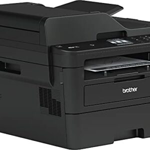 Brother MFC-L2750DWB All-in-One Wireless Monochrome Laser Printer for Office - 4-in-1 Print Copy Scan Fax - 2.7" Touchscreen LCD, Auto Duplex Printing, 36 ppm, 50-Sheet ADF, Tillsiy Printer Cable