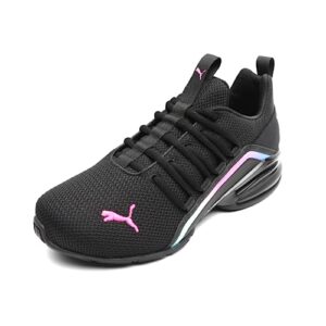 puma axelion mesh fade womens sneaker 85 bm us blackpink