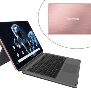 COMPAQ 11.6" 2 in 1 Android 11 Tablet 64GB Storage, 4GB RAM (Rose Gold)