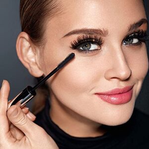 MaveUp Mascara. Unforgettable eyes. Eyelashes you Love. Longer-looking. Nourished. Not Easy to Forget. Beautiful. Effortless. Healthy Looking. Lengthening. Lash-friendly. Show-Stopping Black.