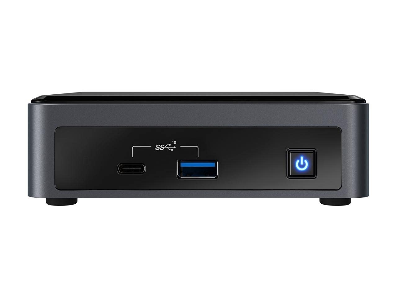 NUC NUC10i7-2021 Home & Business Mini Desktop Black (Intel i7-10710U 6-Core, Integrated Graphics, WiFi, Bluetooth, 1xHDMI, SD Card,) with Hub 119035-M2PCIEH (Barebone)