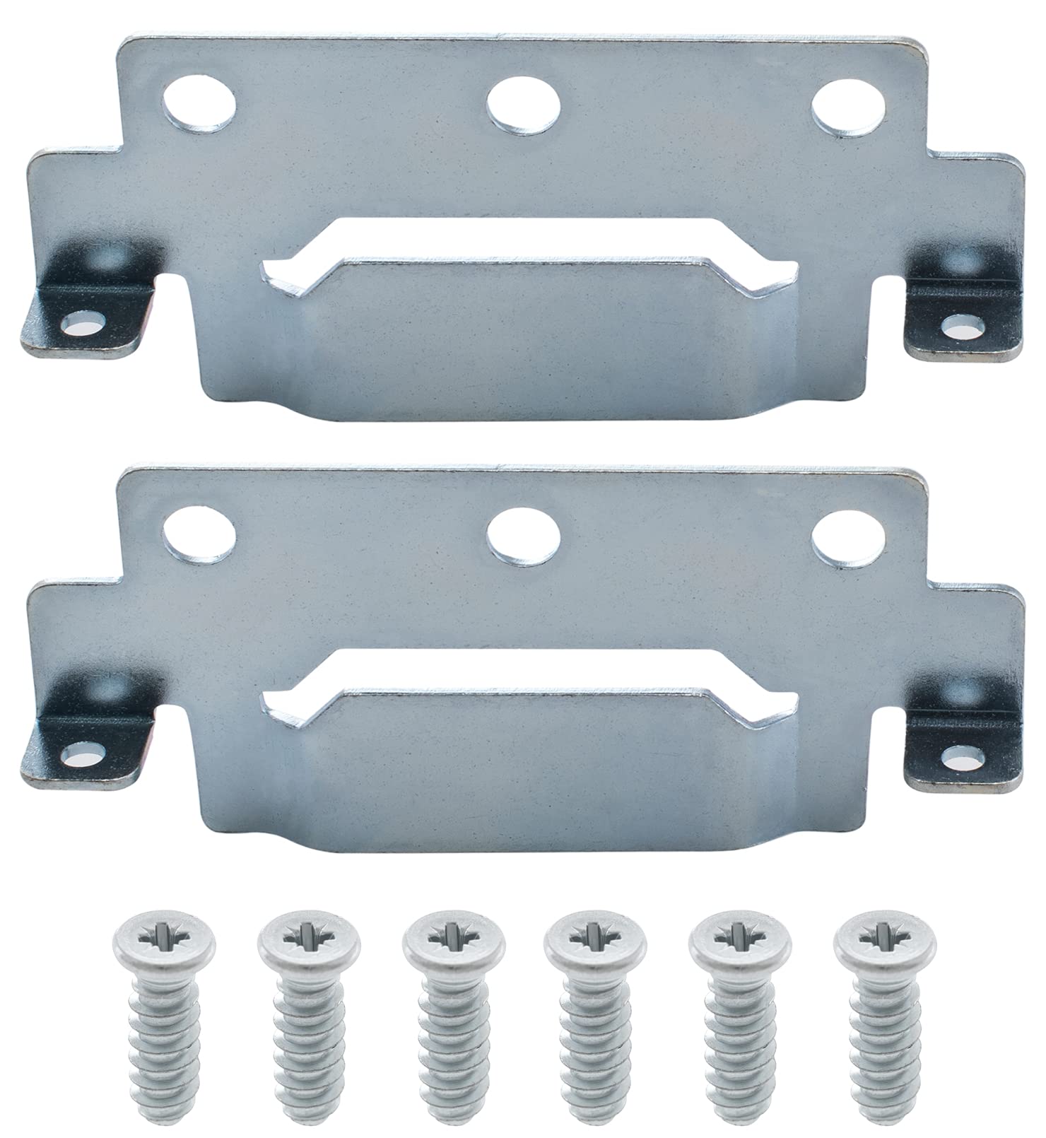 Spare Hardware Parts Replacement for IKEA Bed Frame Part 139301 (Mounting Plate) and 110789 (Screws)