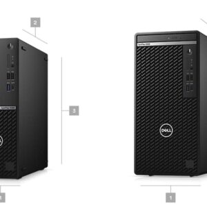 Dell 2021 OptiPlex 5090 SFF Desktop - Intel Core i5 10th Gen - i5-10505 - Six Core 4.6Ghz - 256GB SSD - 8GB RAM - Windows 10 Pro (Renewed)