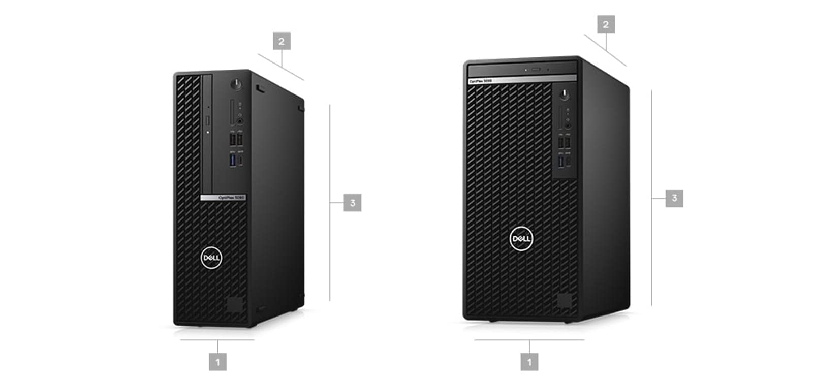 Dell 2021 OptiPlex 5090 SFF Desktop - Intel Core i5 10th Gen - i5-10505 - Six Core 4.6Ghz - 256GB SSD - 8GB RAM - Windows 10 Pro (Renewed)