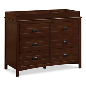 Carter's by DaVinci Nolan 6-Drawer Double Dresser in Espresso