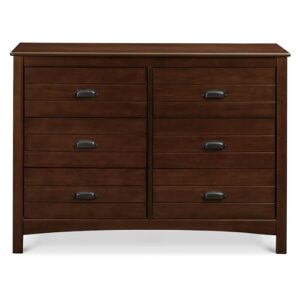 Carter's by DaVinci Nolan 6-Drawer Double Dresser in Espresso