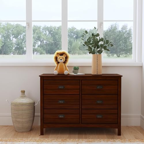 Carter's by DaVinci Nolan 6-Drawer Double Dresser in Espresso