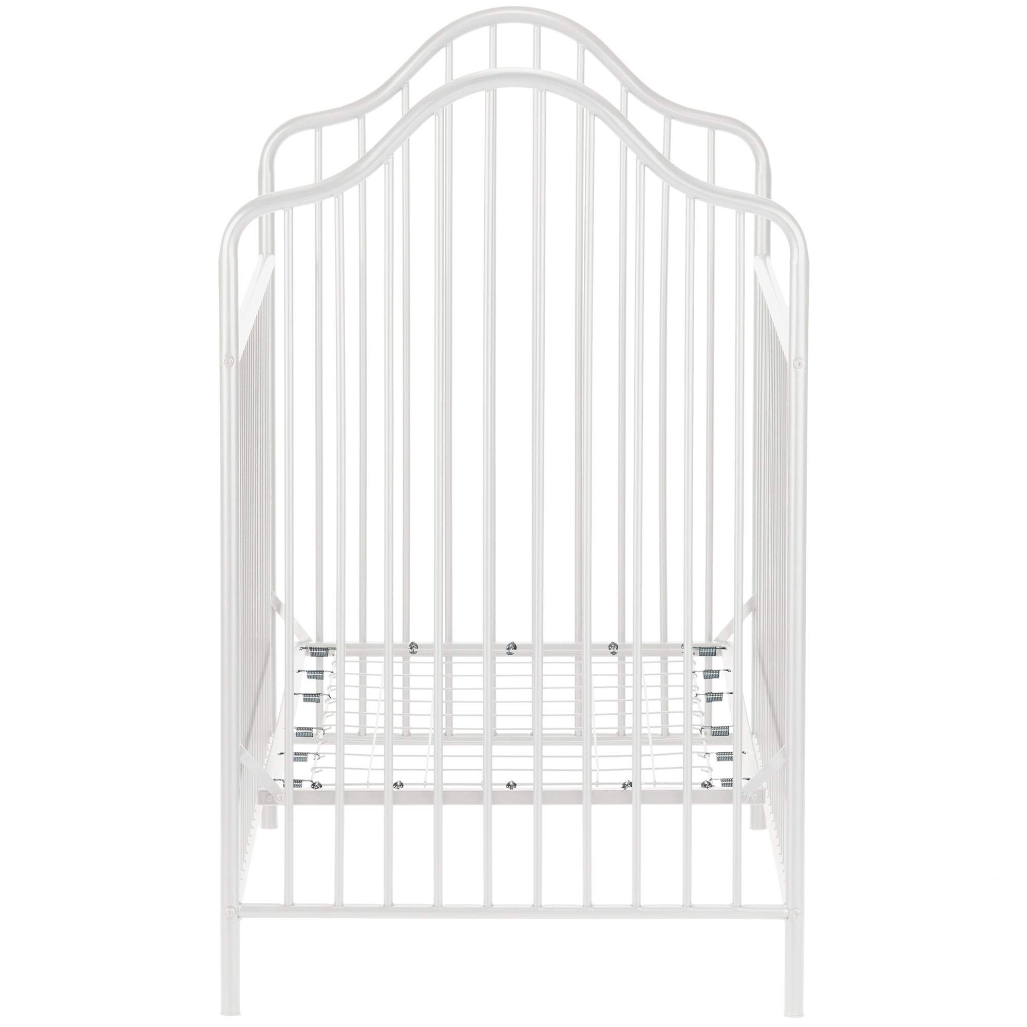 Little Seeds Lanley Metal Crib, White