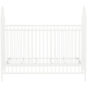 Little Seeds Lanley Metal Crib, White