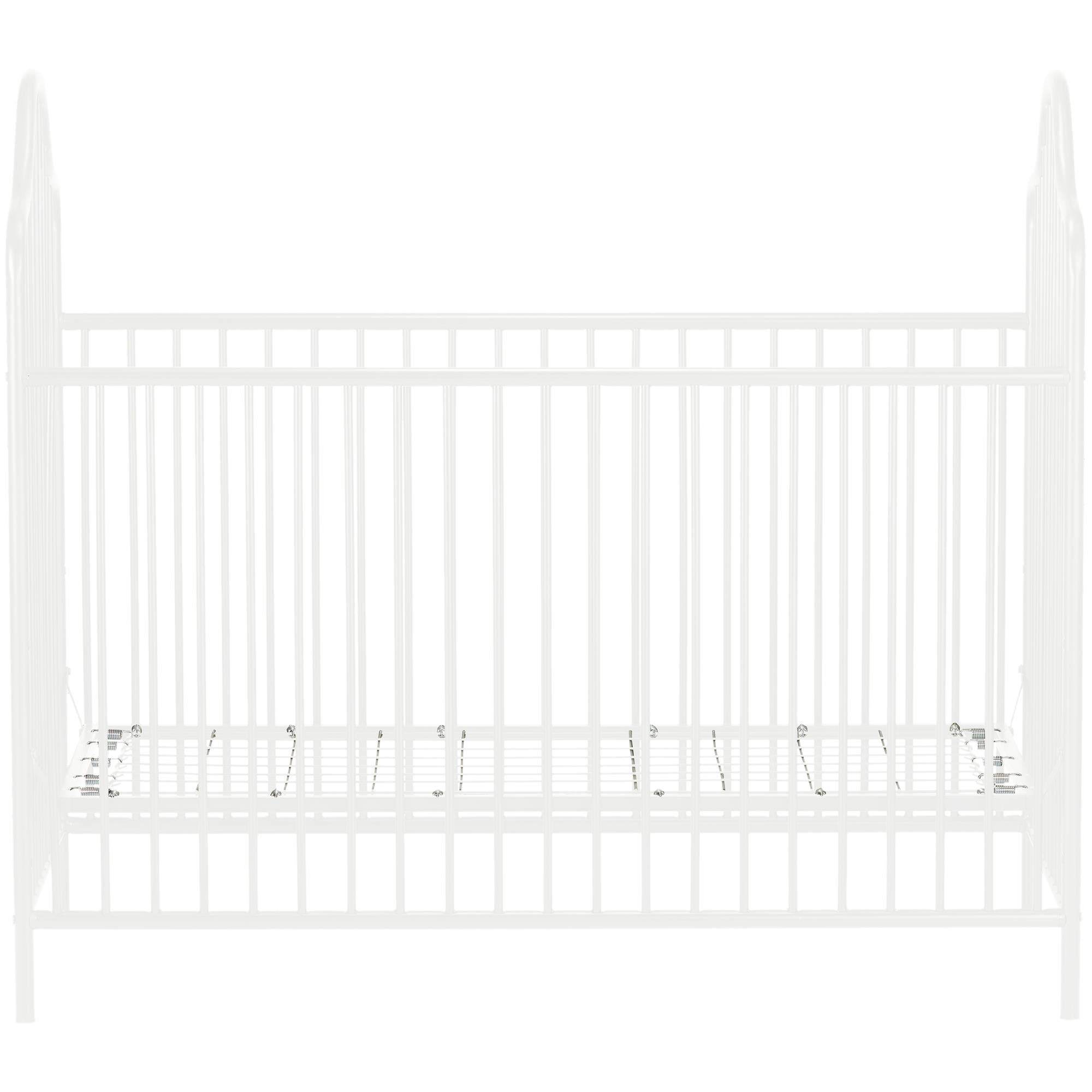 Little Seeds Lanley Metal Crib, White