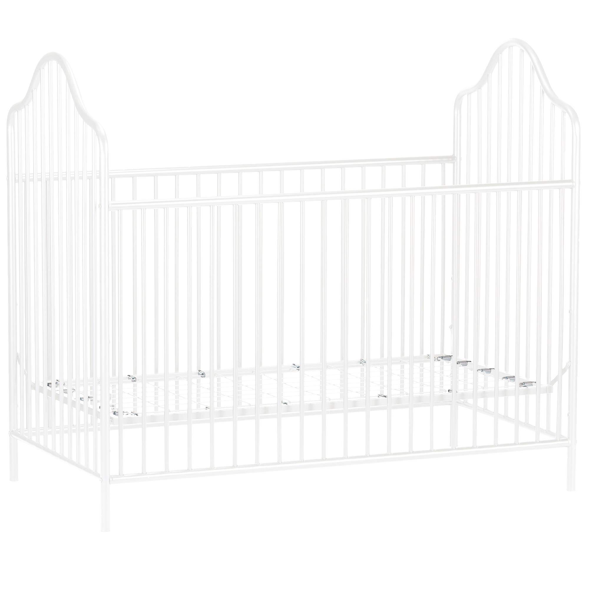 Little Seeds Lanley Metal Crib, White