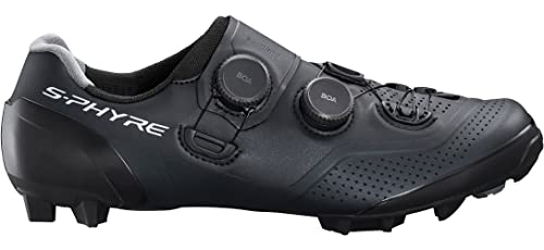 SHIMANO Unisex Bxc902l47 S PHYRE XC9 XC902 Shoes Black Size 47, Black, Size 47 UK