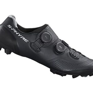 SHIMANO Unisex Bxc902l47 S PHYRE XC9 XC902 Shoes Black Size 47, Black, Size 47 UK