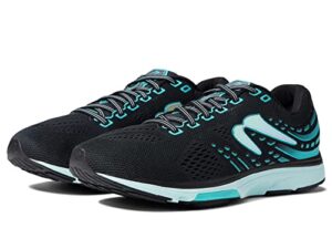 newton running kismet 7 black/turquoise 9 b (m)