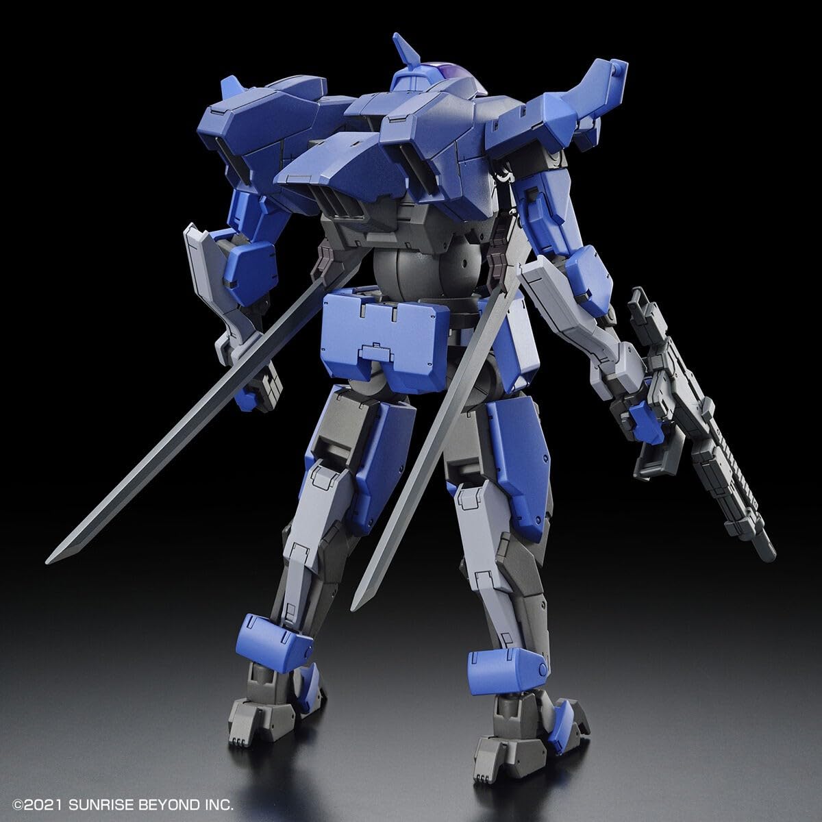 HG Boundary Battlers Brady Hound (Blood Device) 1/72 Scale Color-Coded Plastic Model