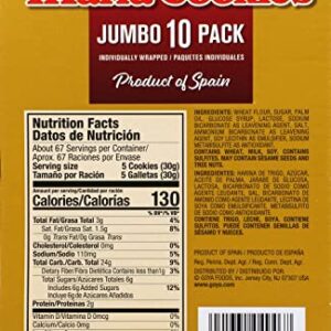 Goya Foods Maria Cookies, Jumbo Pack, 7 Ounce (Pack of 10)