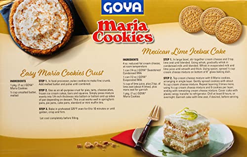 Goya Foods Maria Cookies, Jumbo Pack, 7 Ounce (Pack of 10)