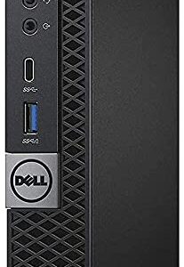 Dell Optiplex 7050 Micro DT, Intel I7-6700T, 32GB Memory, 1TB SSD, WiFi, Win 10 Pro (Renewed) …