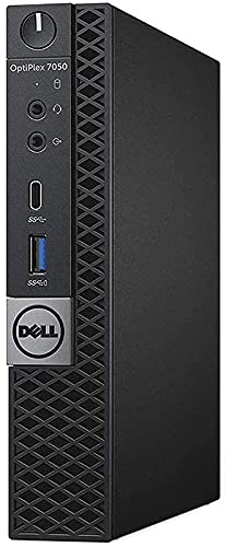 Dell Optiplex 7050 Micro DT, Intel I7-6700T, 32GB Memory, 1TB SSD, WiFi, Win 10 Pro (Renewed) …