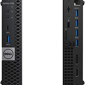 Dell Optiplex 7050 Micro DT, Intel I7-6700T, 32GB Memory, 1TB SSD, WiFi, Win 10 Pro (Renewed) …