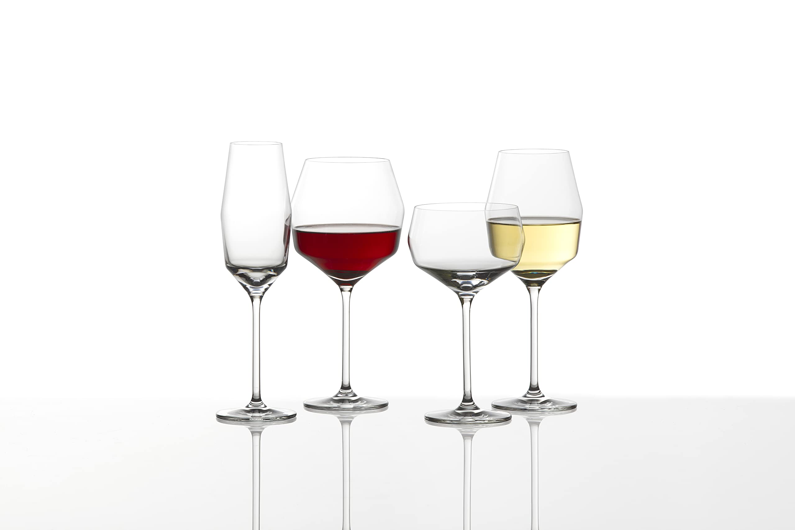 Zwiesel Glas Tritan Crystal Glass Gigi Collection, 23.3 Ounce, Set o f 4, Red Wine