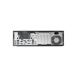 HP EliteDesk 800 G1 SFF Desktop, Intel i7, 16GB, 500GB SSD, Dual (2) E243 24 HP FHD Monitors, WiFi, Windows 10 Pro (Renewed)