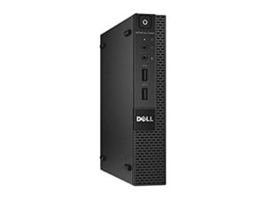 dell optiplex 3020 micro desktop pc, intel core i5-4590t 2.0ghz, 8gb ram, 256gb ssd, win10pro (renewed)