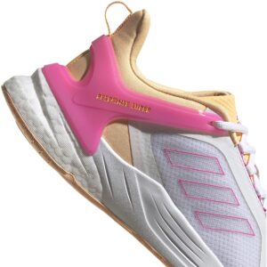 adidas Women's Response Super 2.0 Running Shoes, White-dash Grey-screaming Pink, 9