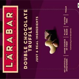 Larabar Double Chocolate Truffle, Gluten Free Vegan Fruit & Nut Bars, 8 ct