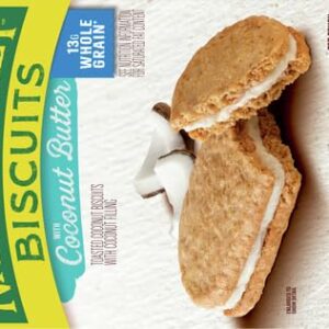 Nature Valley Biscuit Sandwiches, Coconut Butter, Snack Value Pack, 10 ct, 13.5 OZ