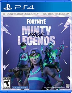 fortnite minty legends pack - playstation 4