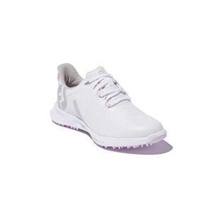 FootJoy Women's FJ Fuel Golf Shoe, White/White/Pink, 7.5