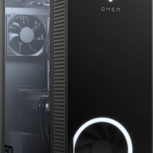 OMEN 30L Gaming Desktop Gamer Tower, GeForce RTX 3080 10GB Graphics, AMD Ryzen 7 5800X Up to 4.7 GHz (64GB DDR4 RAM | 1TB PCIe SSD | 2TB HDD) VR Ready, 750 Watts PSU, Liquid Cooling, W10P W/JTD Webcam