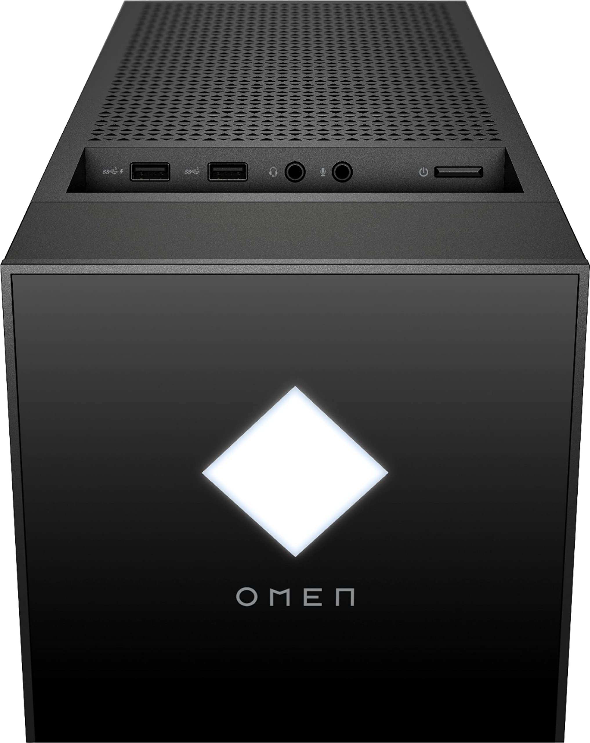 OMEN 30L Gaming Desktop Gamer Tower, GeForce RTX 3080 10GB Graphics, AMD Ryzen 7 5800X Up to 4.7 GHz (64GB DDR4 RAM | 1TB PCIe SSD | 2TB HDD) VR Ready, 750 Watts PSU, Liquid Cooling, W10P W/JTD Webcam