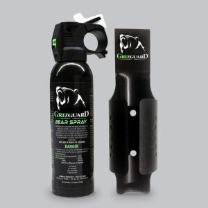 Griz Guard - Maximum Strength Bear Spray (2 Pack) - Strongest Formula Allowed by EPA, Includes (2) Griz Guard Holsters