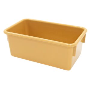 Angeles Value Line Cubby Storage Trays, Set-12 Tan, ANG7052T12, Nursery or Classroom Décor, Preschool or Daycare Plastic Bins for Kids Shelving Units