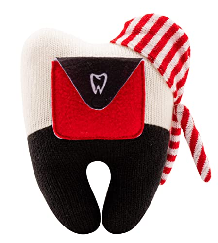 Pirate Tooth Fairy Pillow - Our Tooth Fairy Pillows are for Boys and Girls - This Tooth Fairy Kit Includes 5 Notecards and a Keepsake Pouch - Super Cute Pirate Tooth Fairy Gifts for Boys and Girls