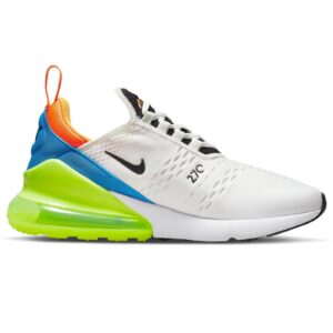 Nike Women's W Air Max 270 Nerf DO6691-100 Shoes, Summit White/Black-white-volt, 8