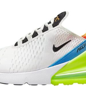 Nike Women's W Air Max 270 Nerf DO6691-100 Shoes, Summit White/Black-white-volt, 7.5